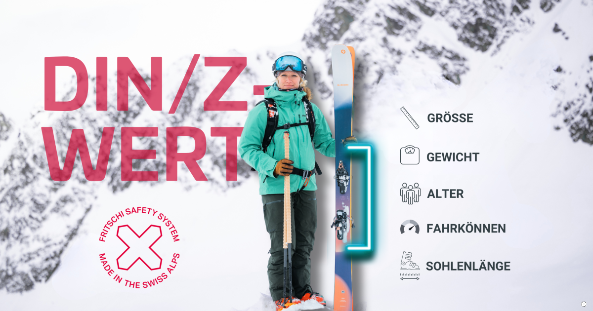 DIN-/Z-Wert bei Skitourenbindungen